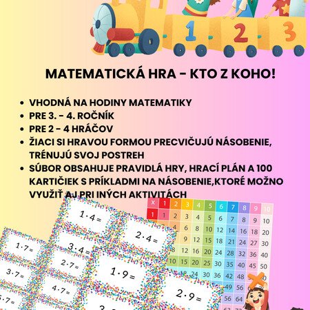 KTO Z KOHO! - Matematika | UčiteliaUčiteľom.sk